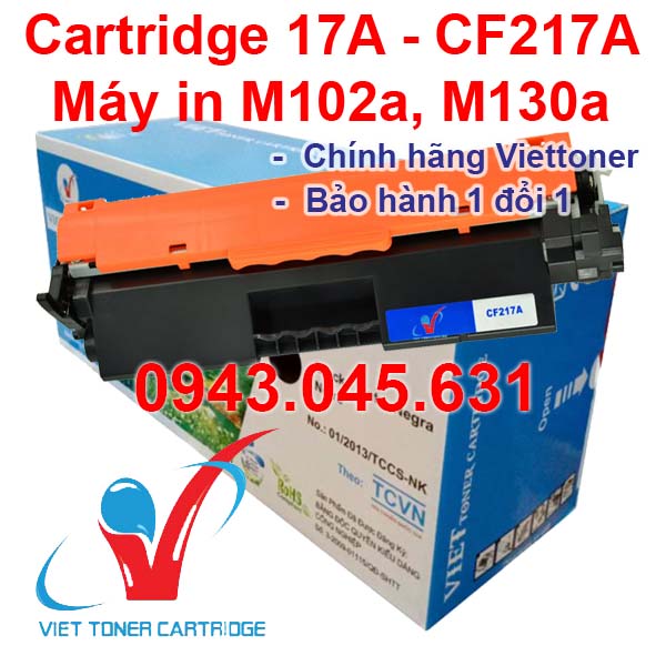 Hộp mực máy in HP M102w / M102a - Cartridge CF217A mới 100% [Full Box ...